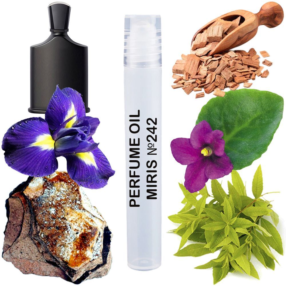 MIRIS No. 242, Inspired by Green Irish Tweed, Long-Lasting Perfume Oil