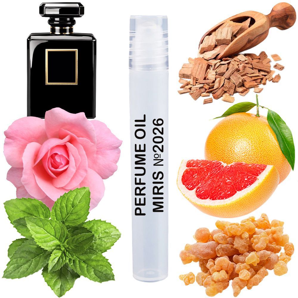 MIRIS No. 2026, Inspired by Coco Noir, Long-Lasting Perfume Oil for Wo