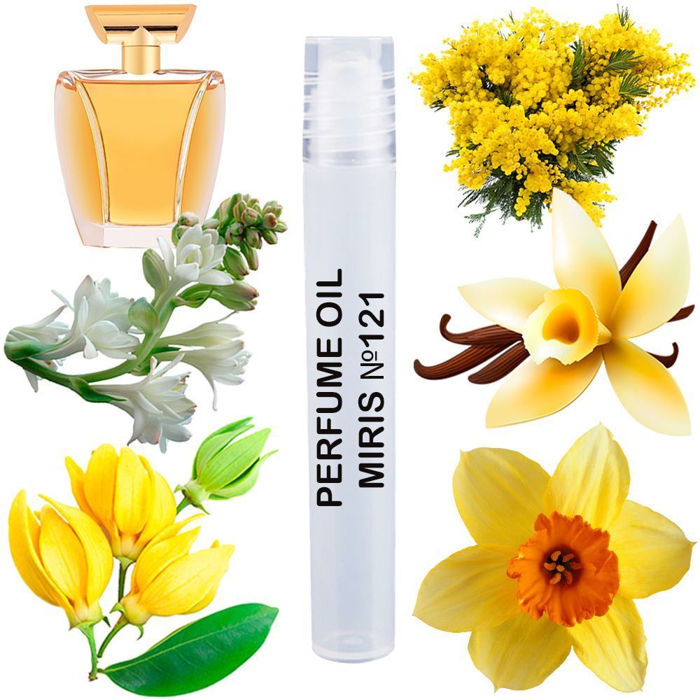 MIRIS No. 121, Inspired by Poem, Long-Lasting Perfume Oil for Women Ro