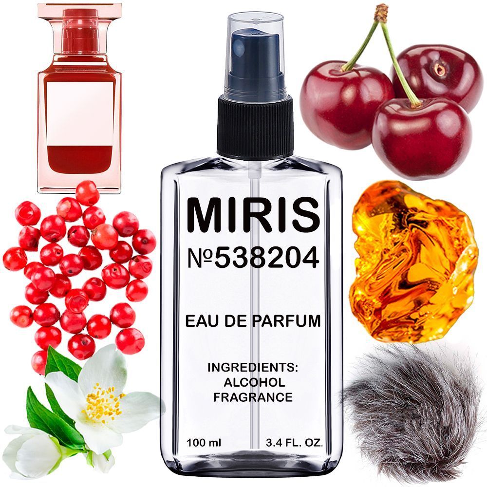 MIRIS No. 538204, Inspired by Electric Cherry, Long-Lasting Unisex Eau